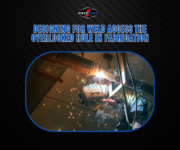 Designing for Weld Access: The Overlooked Rule in Fabrication! – 1CUTFAB