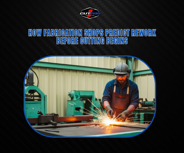 How Fabrication Shops Predict Rework Before Cutting Begins? – 1CUTFAB