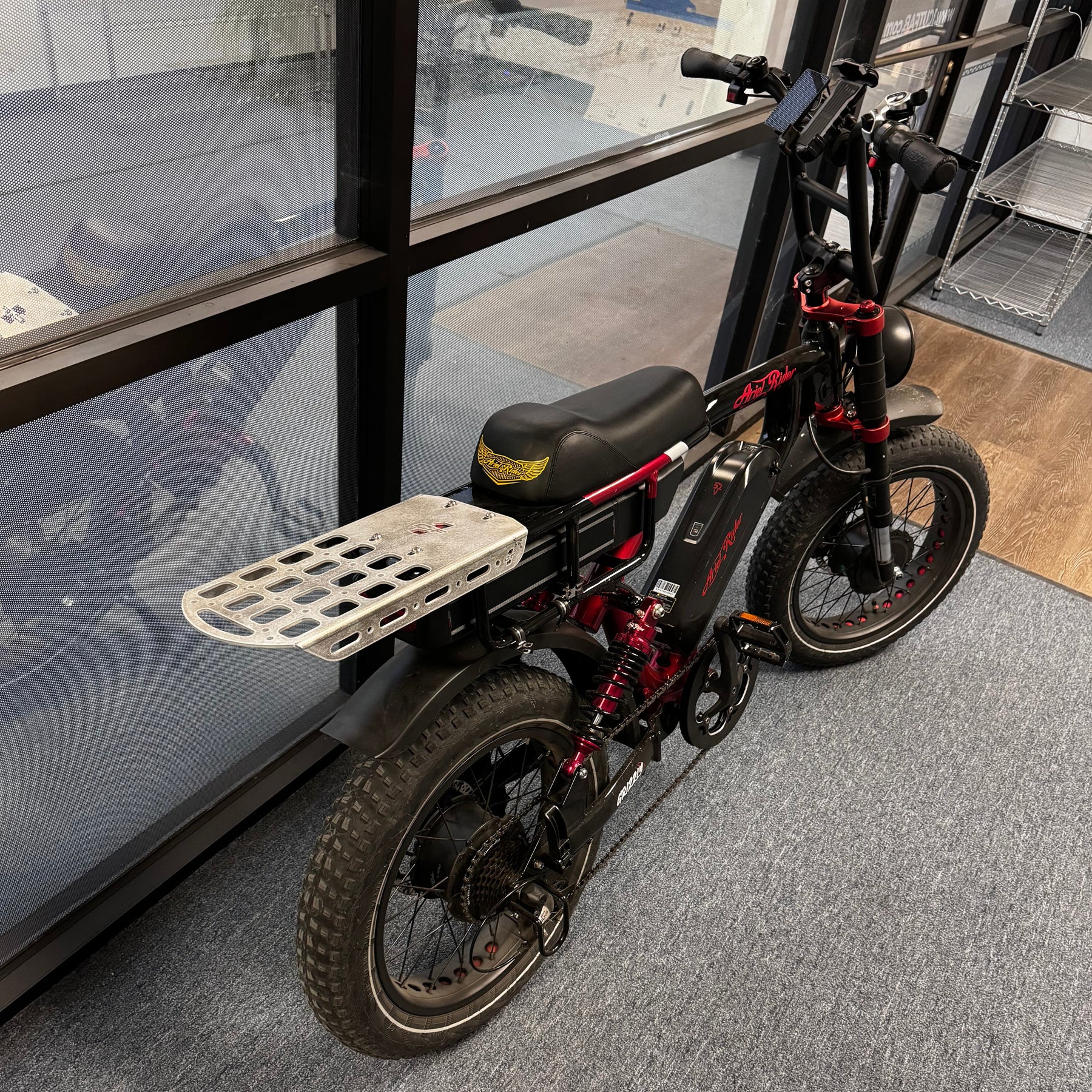 Ariel Rider Grizzly/X Class Rear Molle Rack – 1CUTFAB